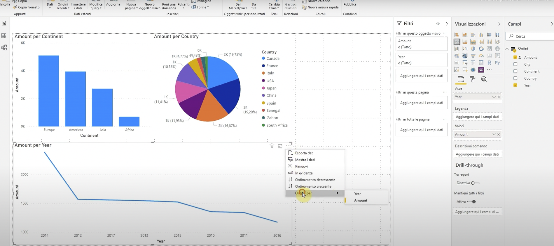 Come creare report da file Excel con Microsoft Power BI Come creare report da file Excel con Microsoft Power BI